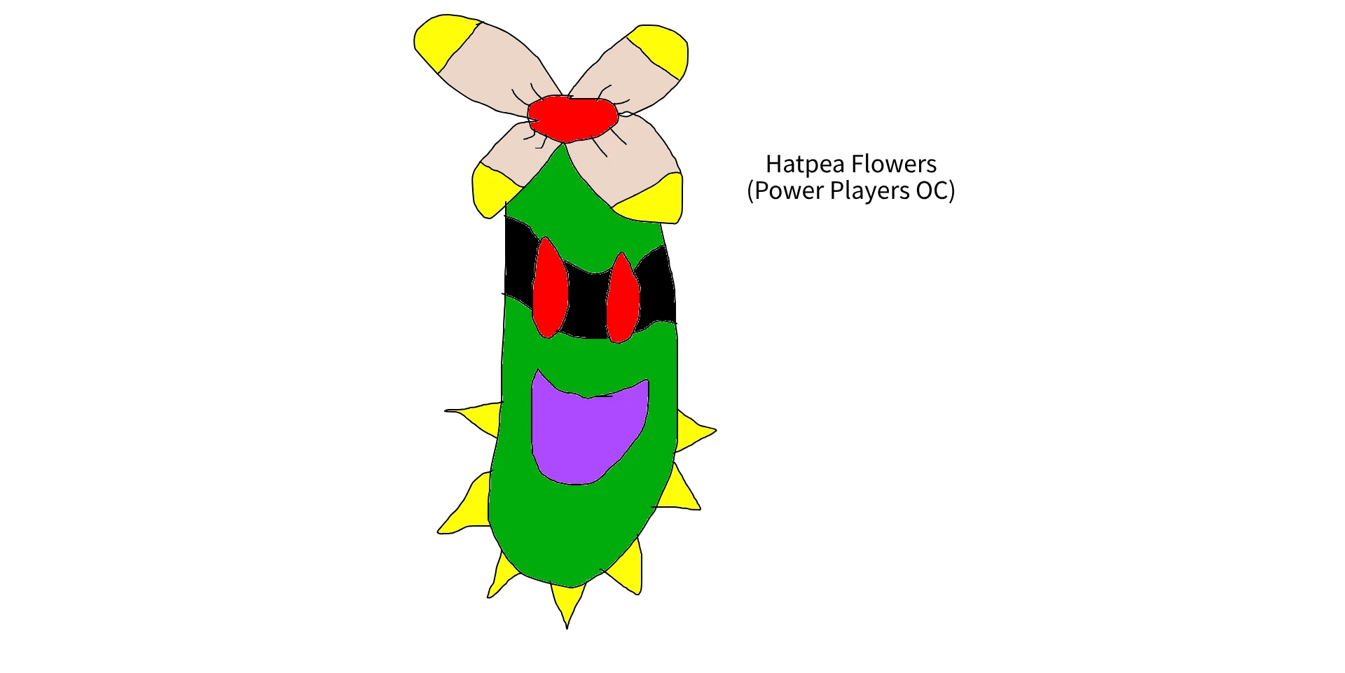 Hatpea Flowers (Power Players OC) | Fandom