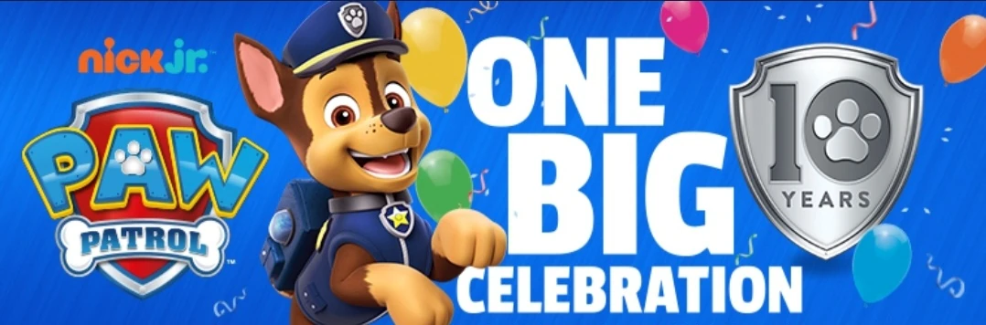 PAW Patrol 10 Years Logo | Fandom
