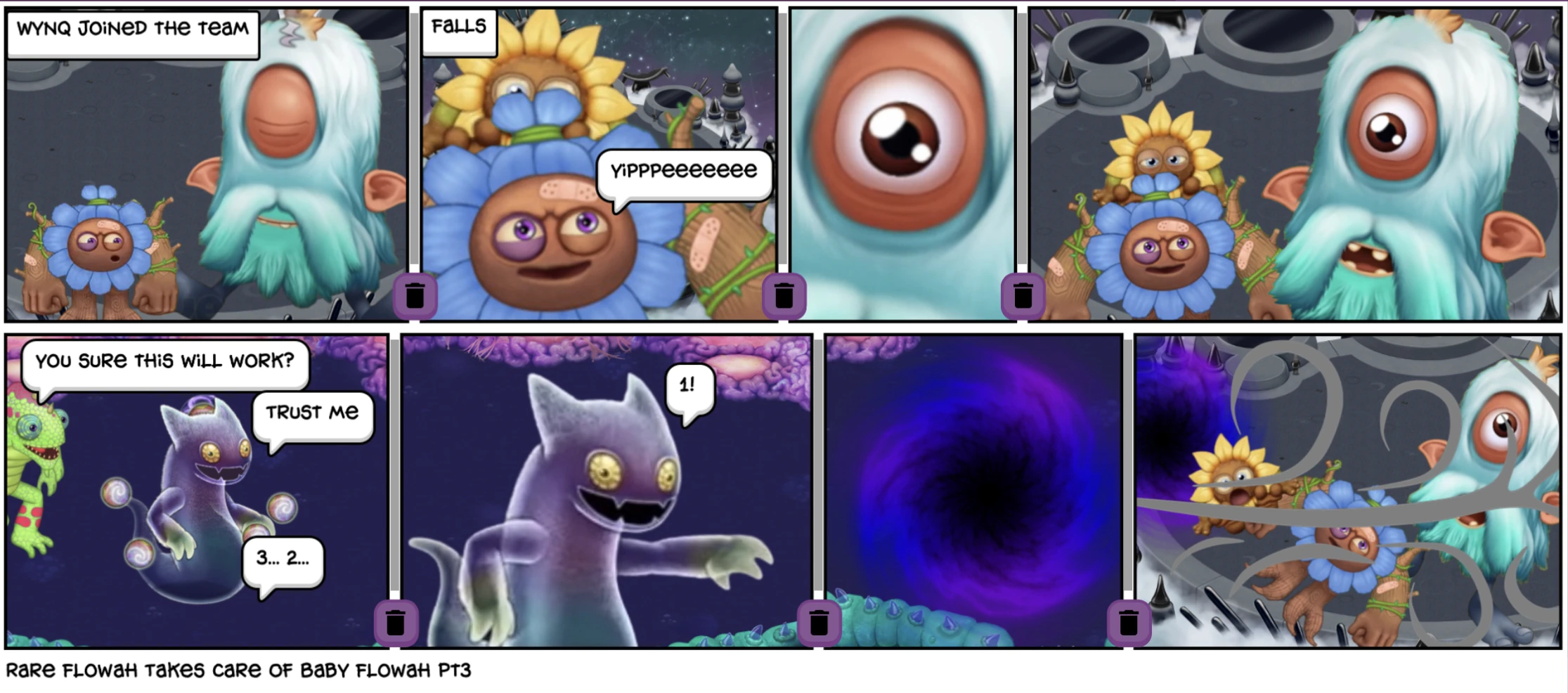 Rare Flowah Takes Care Of Baby Flowah Pt3 | Fandom