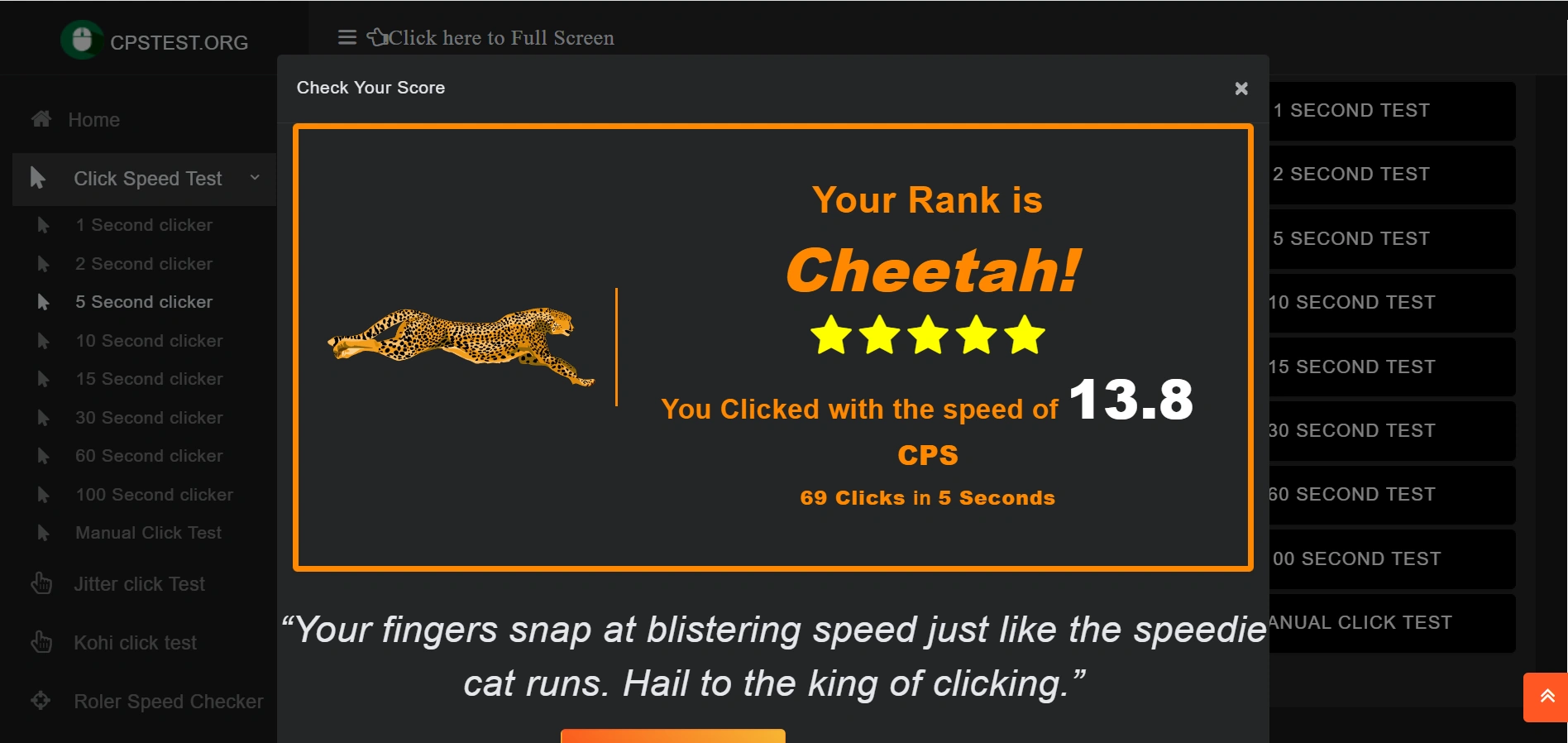 Highest cps. | Fandom