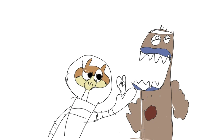 Draw this Picture of Sandy & Reg. | Fandom