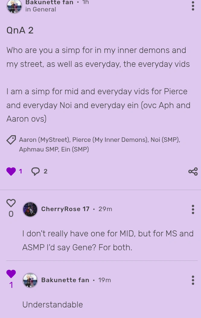 One of the most agreeable conversations I had in awhile. | Fandom