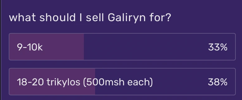Trading Galiryn!! | Fandom
