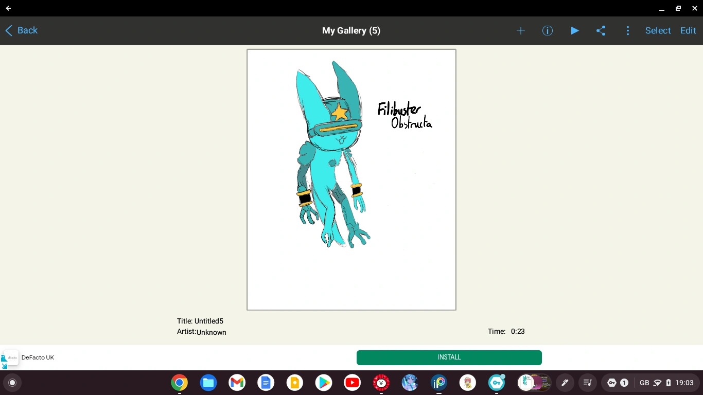 filibuster obstructa art I did from request | Fandom