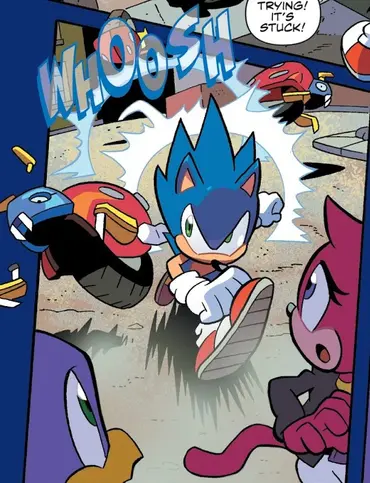 How much percent of Sonics speed does it take for him to run faster ...