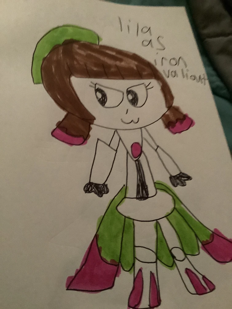 Lila as iron valiant | Fandom