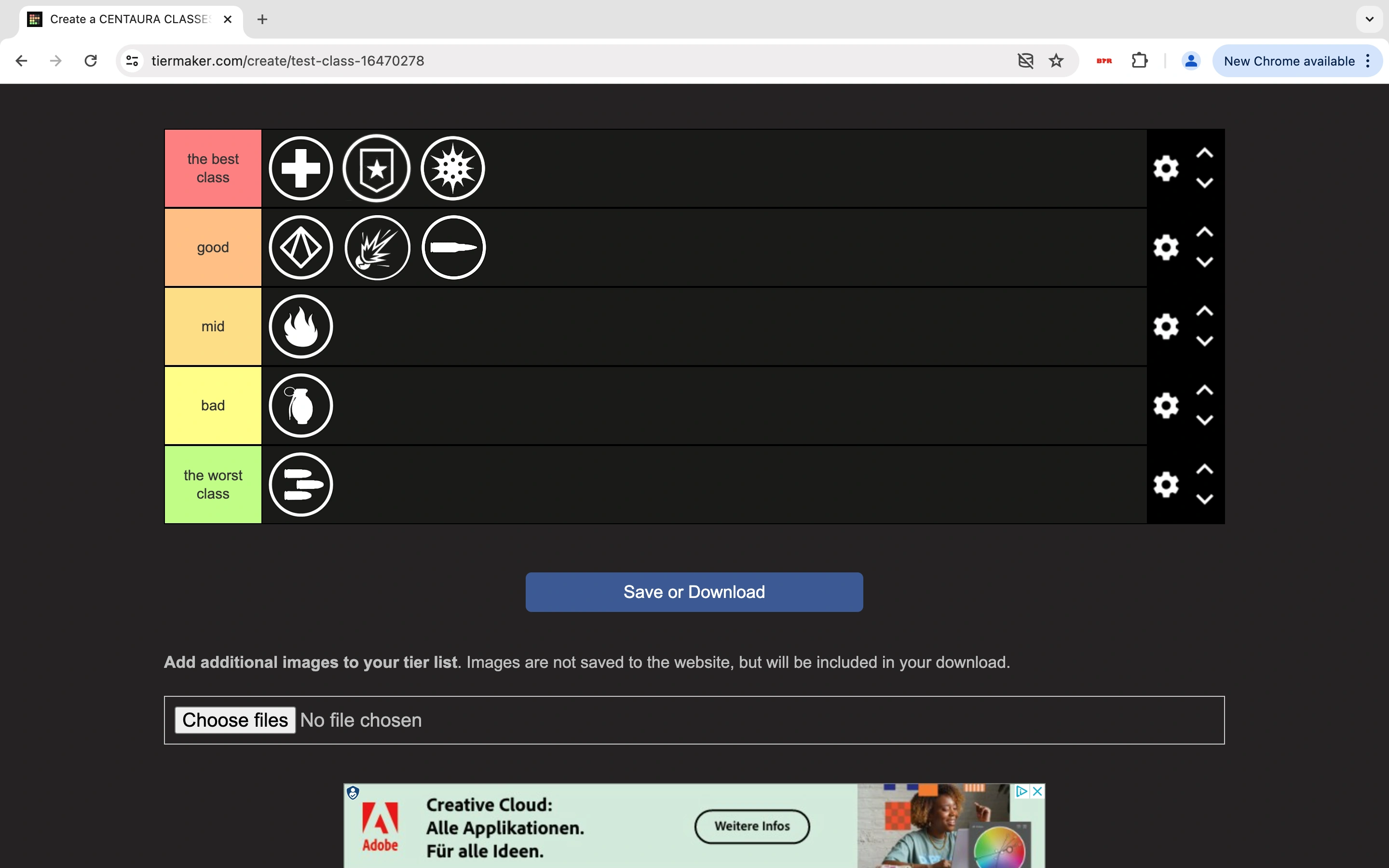 roblox centaura class tier list | Fandom