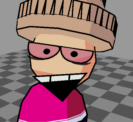 screenshot of my finished banjex model | Fandom