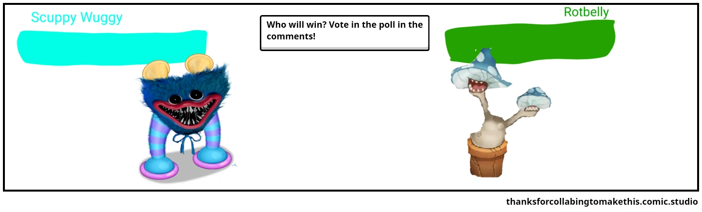 Cursed Fight Episode 1: Scuppy Wuggy VS. Rotbelly | Fandom