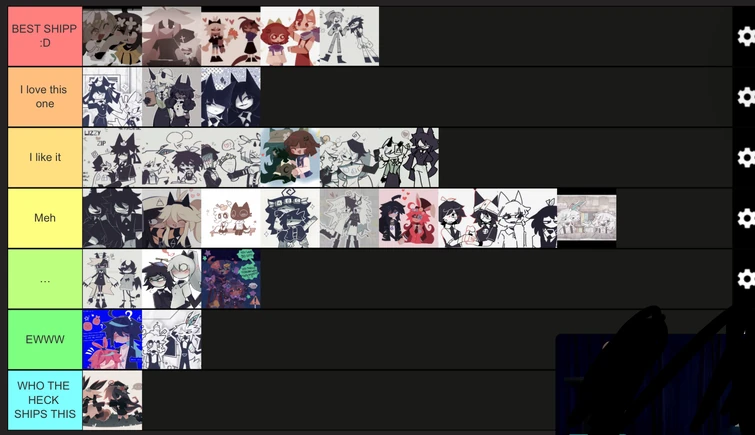 FPE ship tier list (I’m a multi shipper btw-) | Fandom