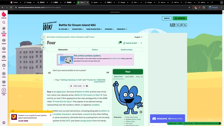 WHO REMEMBER OLD BFDI WIKI | Fandom