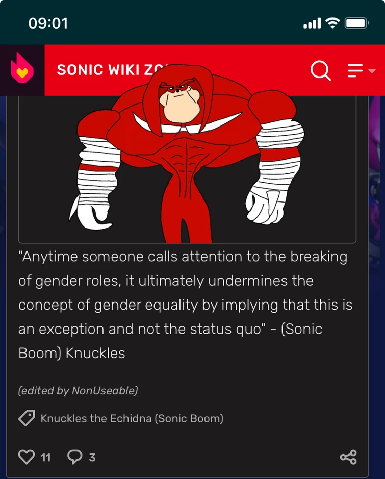 Unlike Sonic, I don't chuckle | Fandom