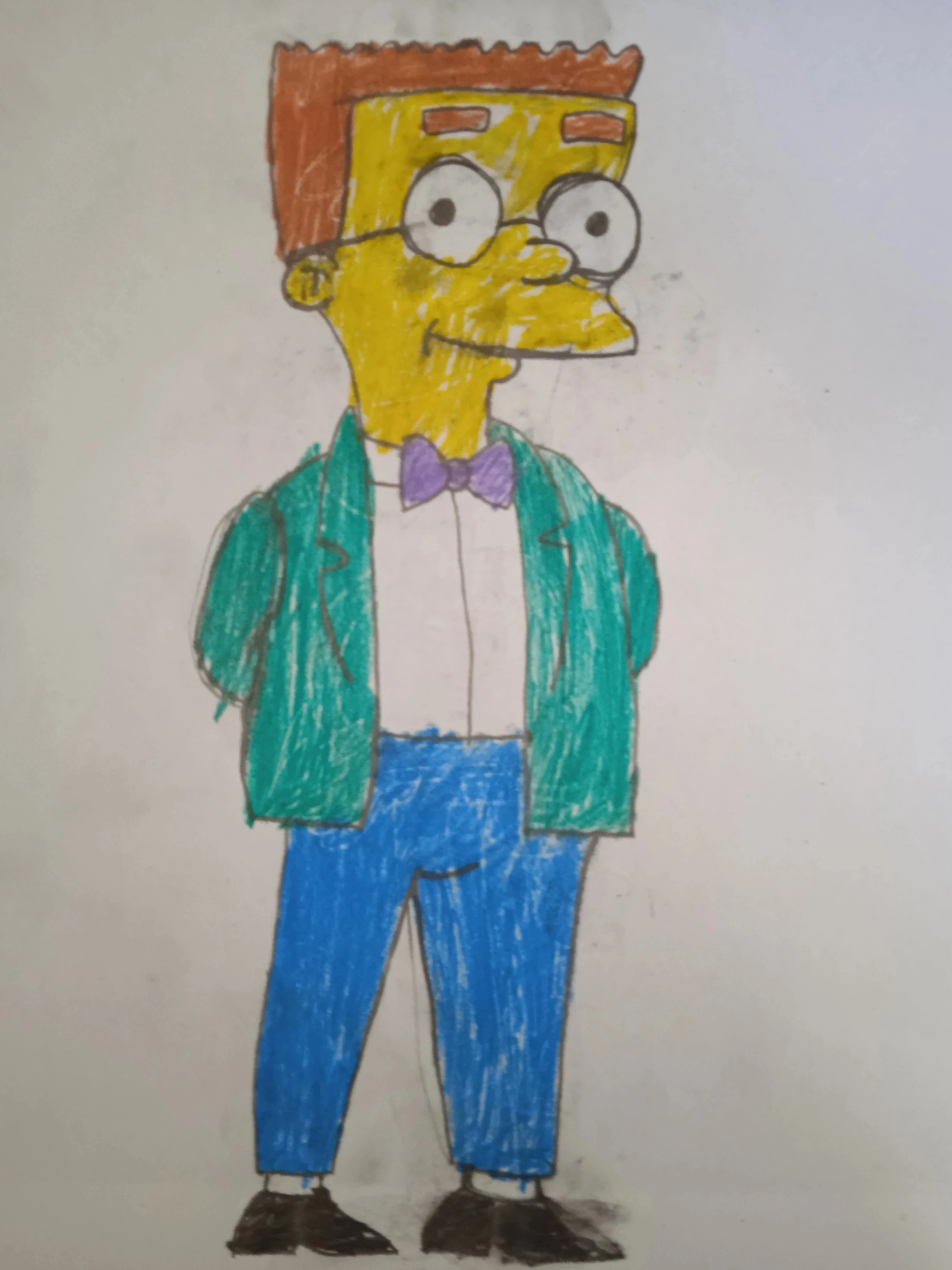 My drawing of Smithers | Fandom