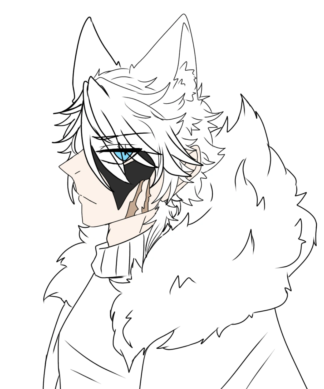 WIP of my cas Envy/Invidia as hooman | Fandom