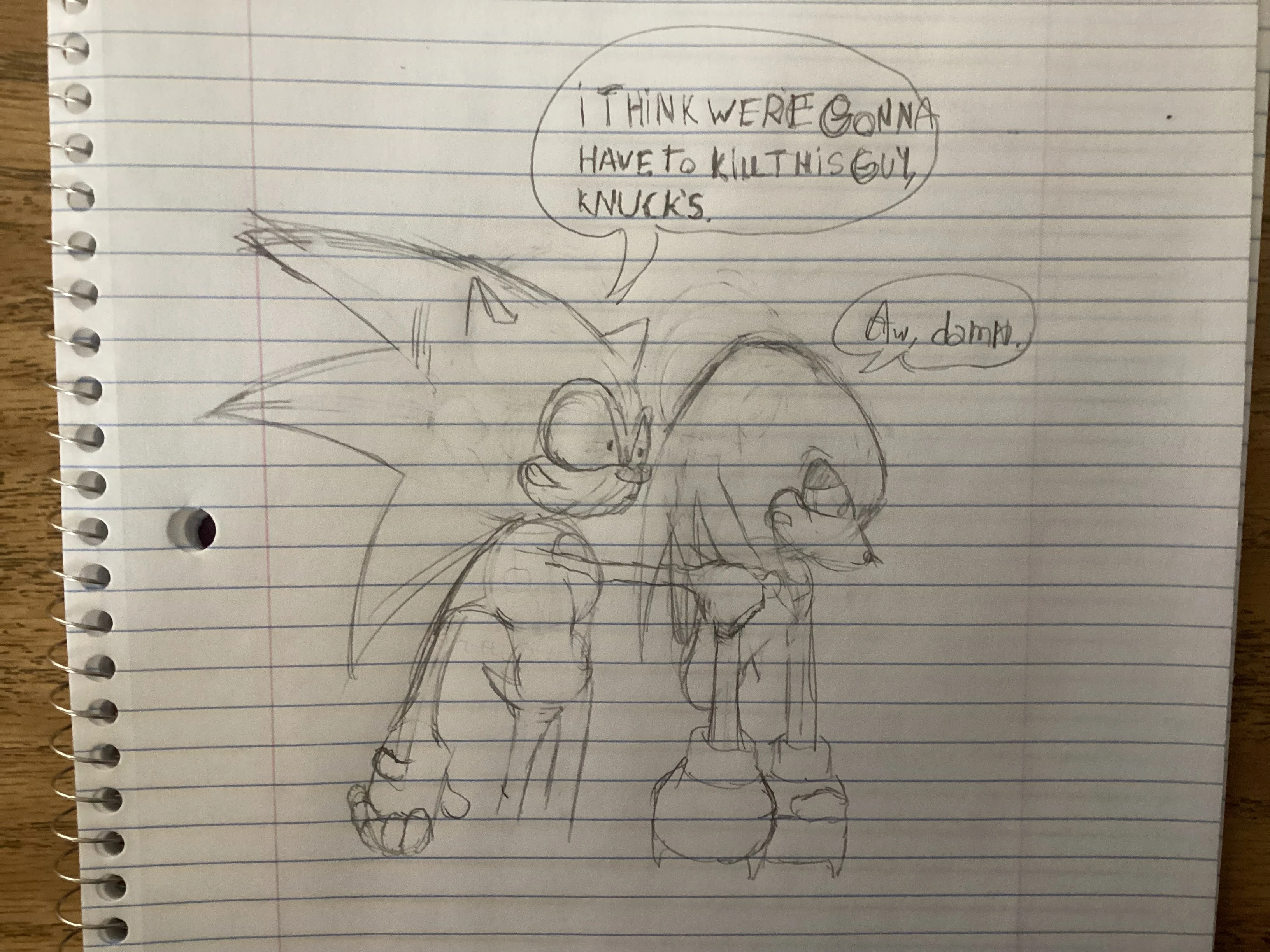 Knuckles and 2017x drawing | Fandom