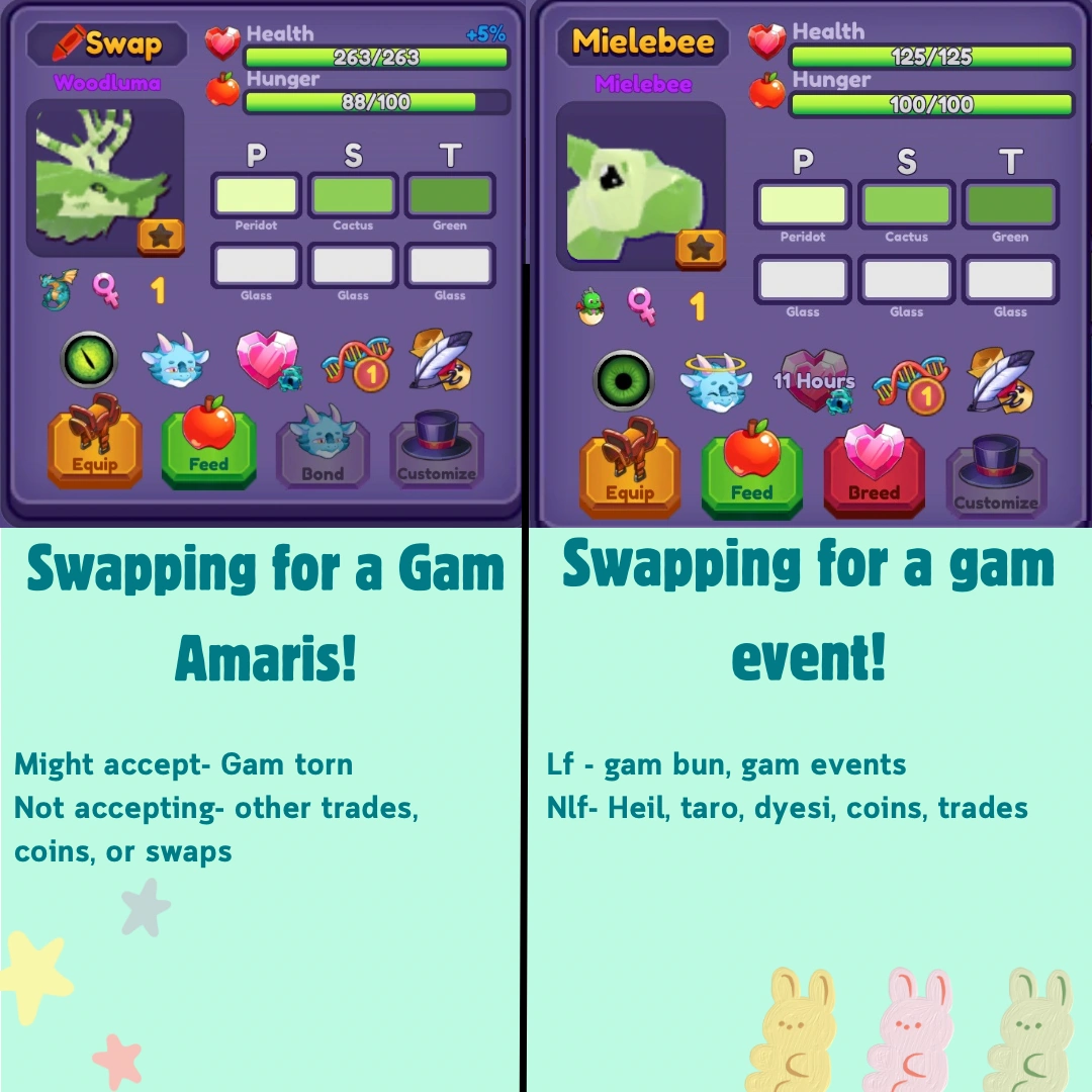 Swapping gams! | Fandom