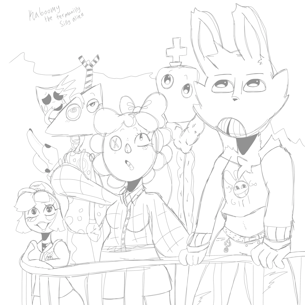 Since I can't fall asleep, TADC WIP Art!! | Fandom