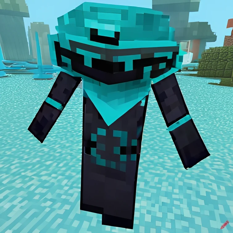 I had an AI try to draw the Minecraft Warden and... | Fandom