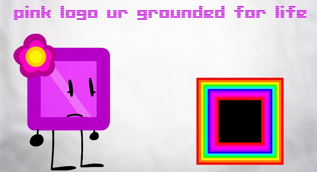 Pink logo gets grounded | Fandom