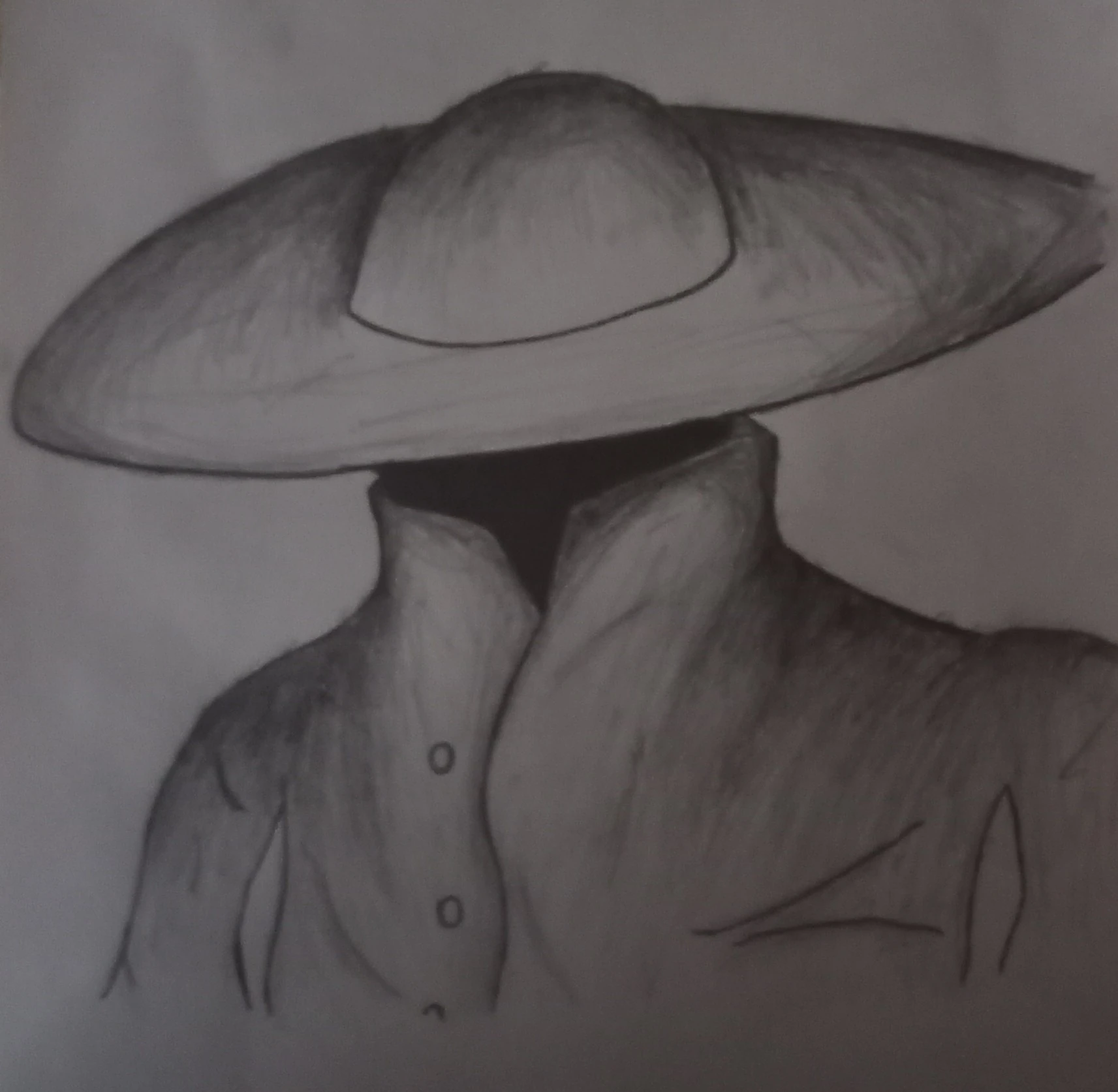mysterious man i drew on paper | Fandom
