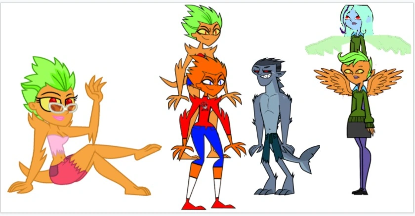 Total Drama Revenge of the Island (My Version): Mutant Contestants (So ...