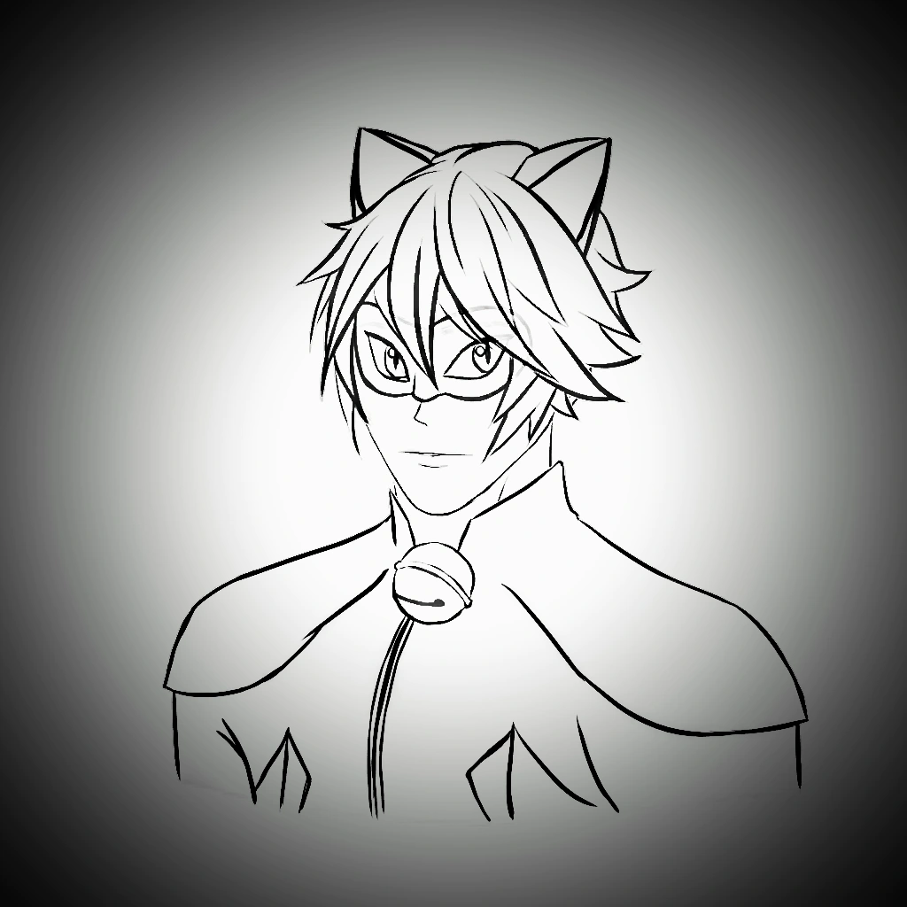 Chat Noir drawing | Fandom