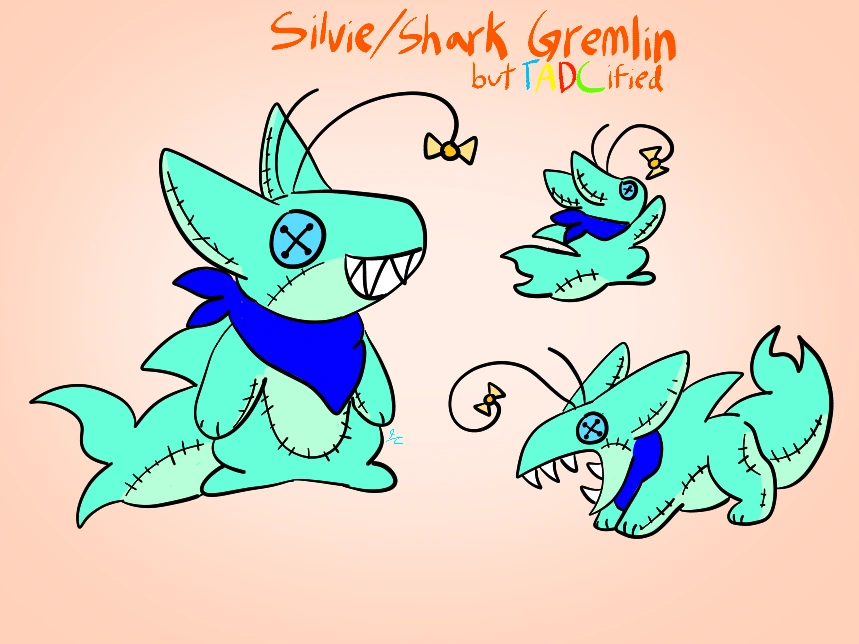 my MD shark gremlin but she got TADC’d | Fandom