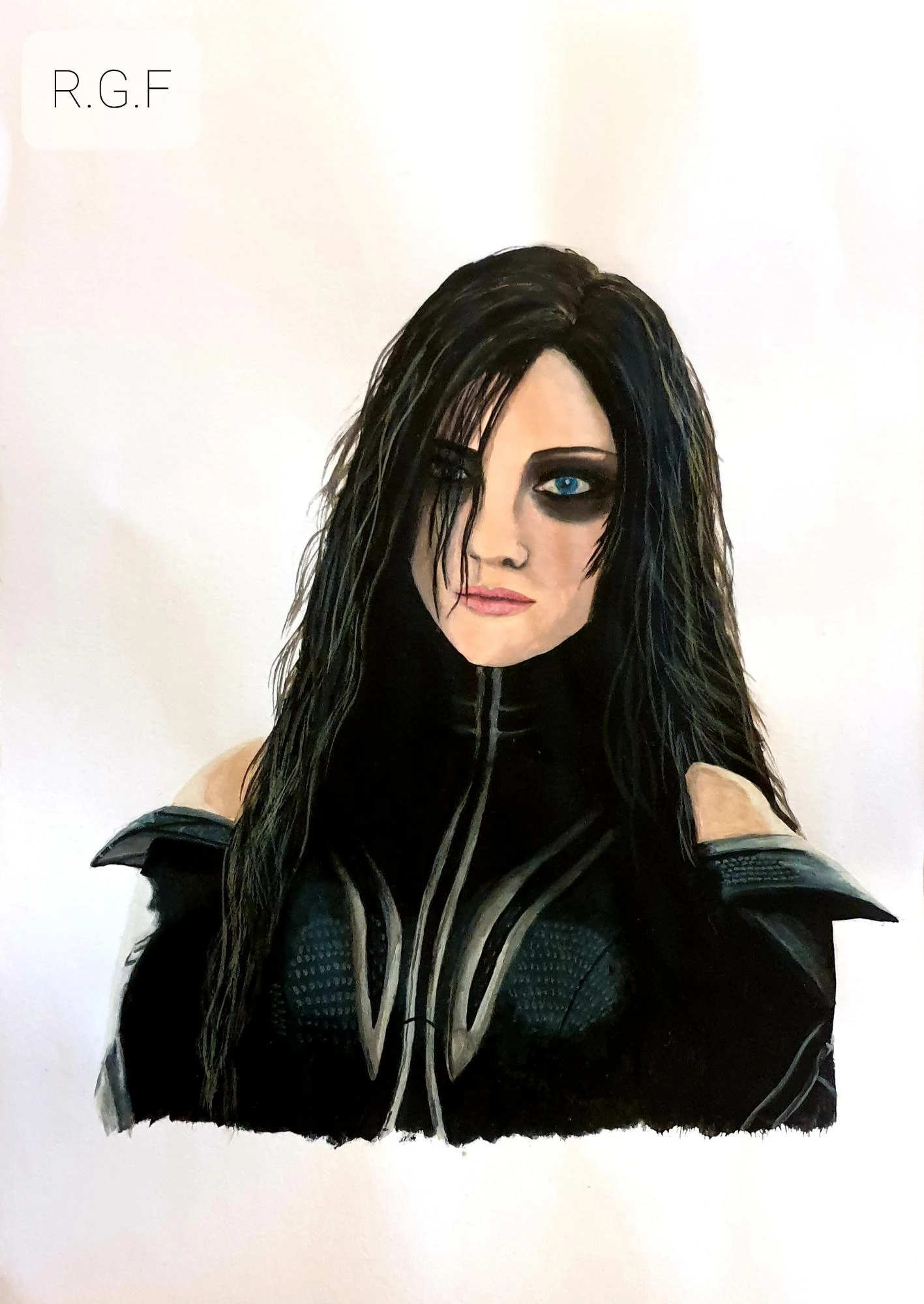 Watercolour painting I completed today... Hela | Fandom