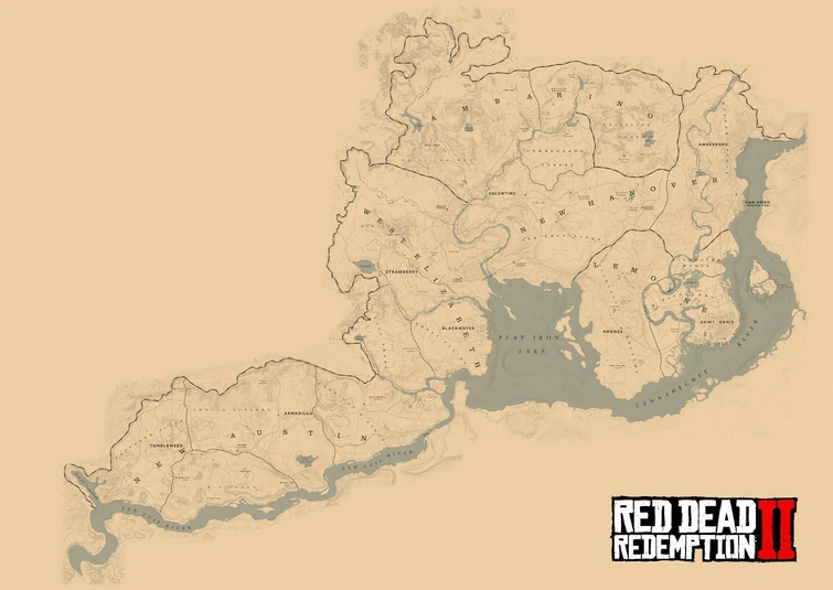 RDR Universal Map of U.S.A🇺🇸 ? | Fandom