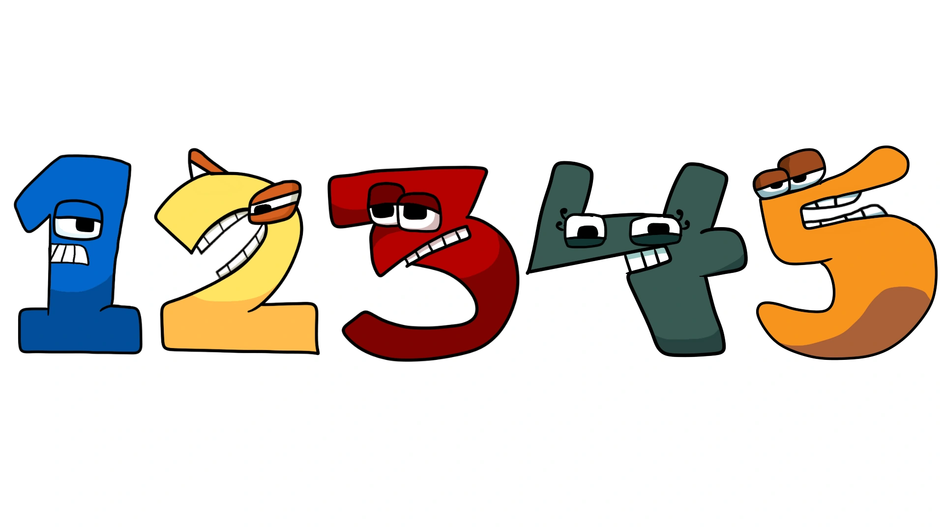 Alphabet Lore but Swapped to Numbers: 1 - 5 | Fandom