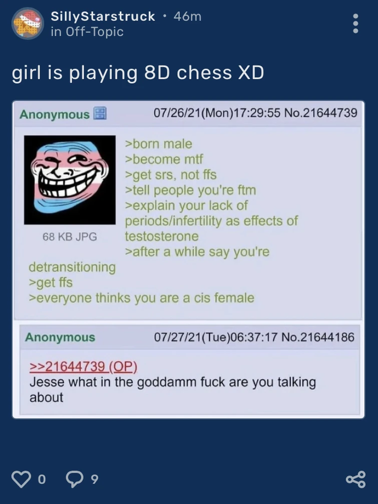 girl is playing 8D chess XD | Fandom
