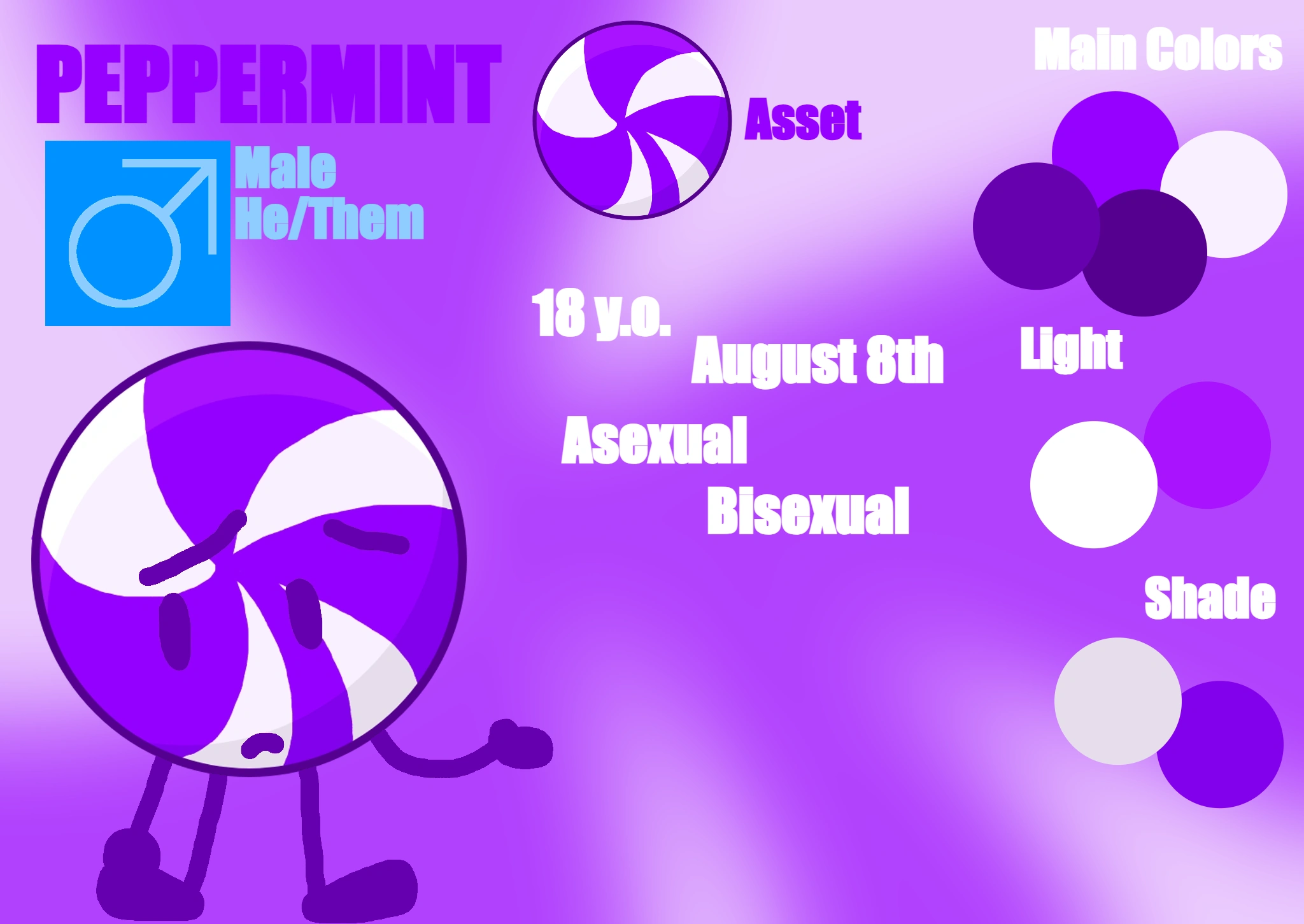 Redid Peppermint's Info Card | Fandom