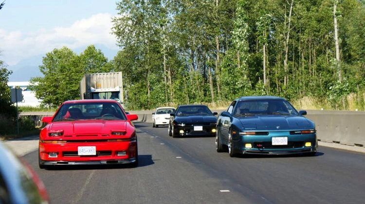 JZA70 Supra gang on the road | Fandom