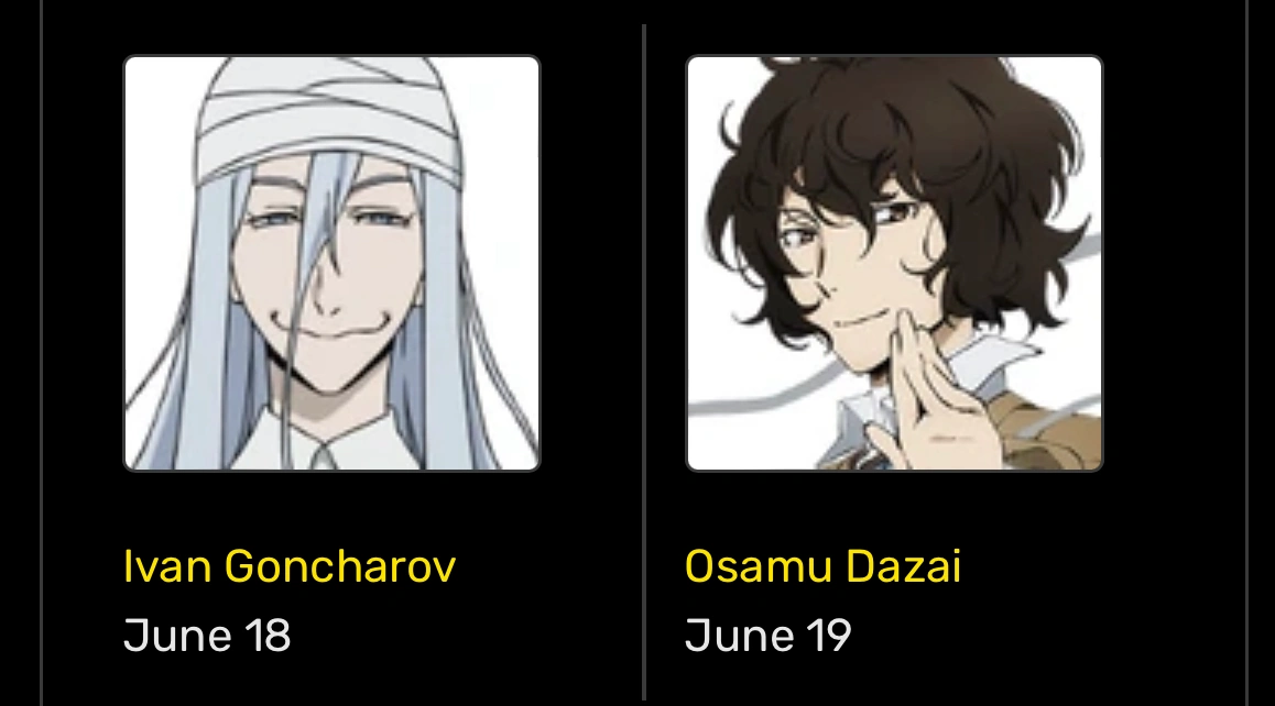 JUNE BIRTHDAYS | Fandom