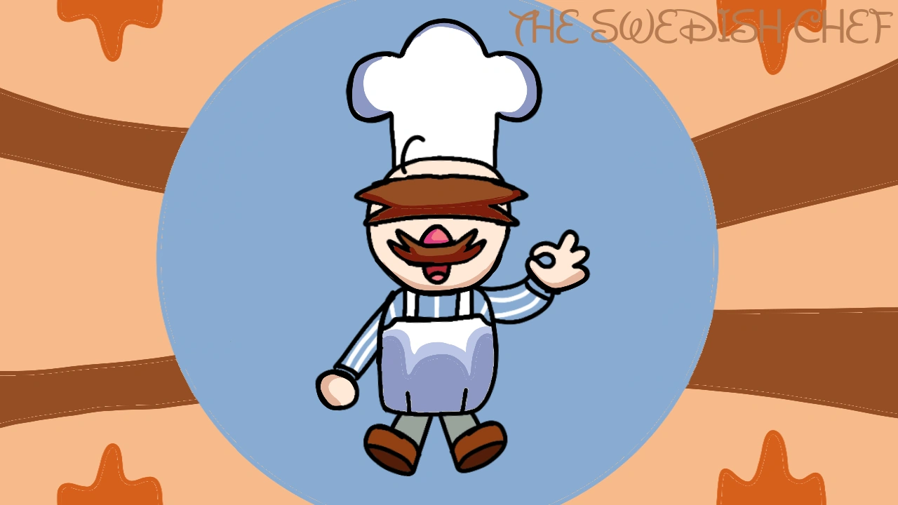 BoxmanProductions Drawing P.F.P Gang Characters #3: The Swedish Chef ...