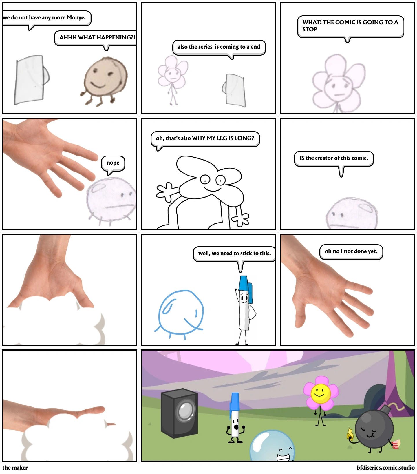 bfdi comics part 8 | Fandom