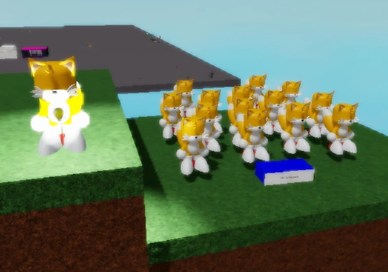 hey guys look at these tails models i found in the toolbox. | Fandom