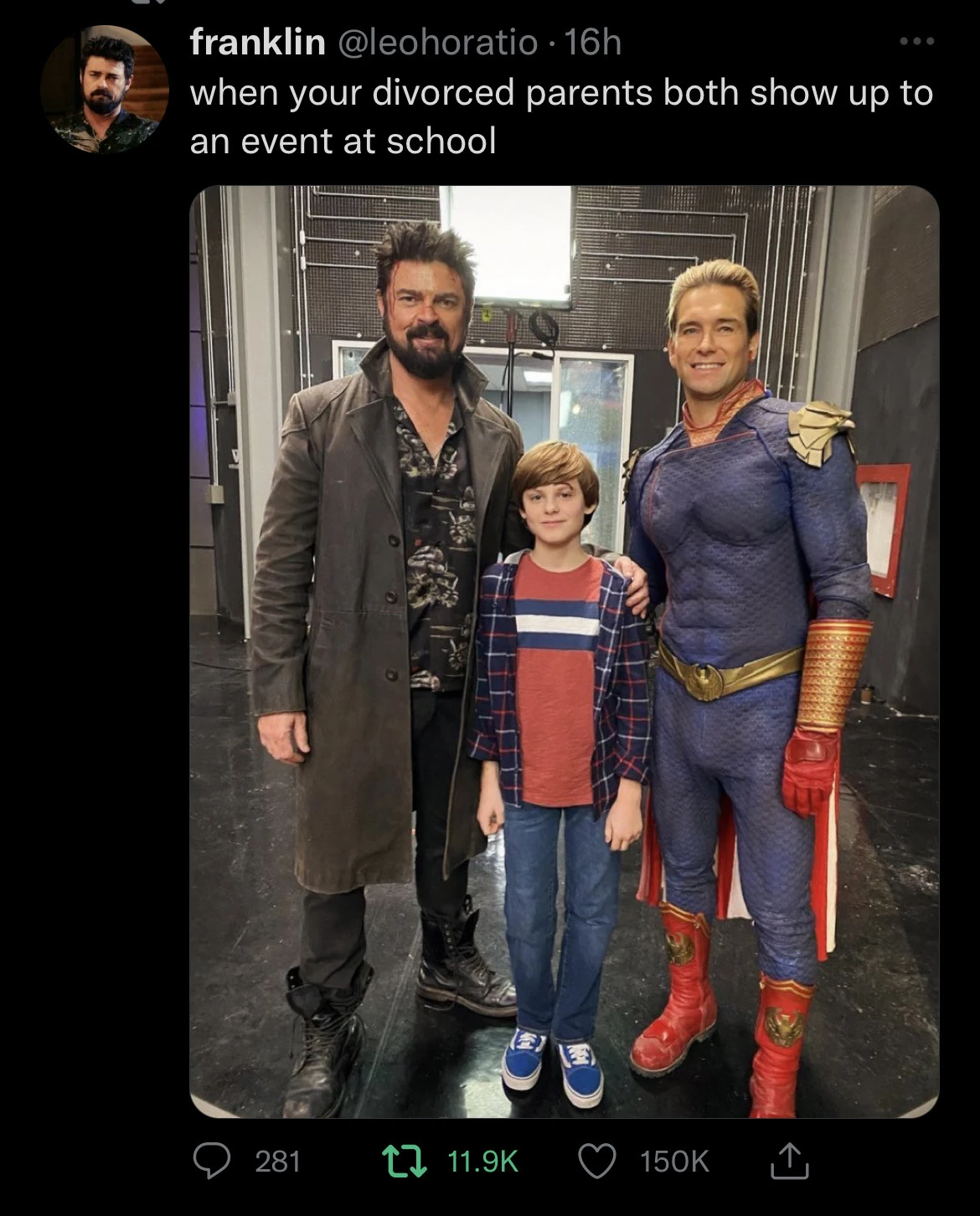 Season 4 just gonna be a intense battle of Butcher trying get his three ...