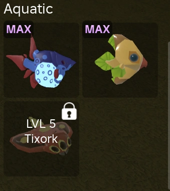 My tixork is at max lvl but I cant play as zartork? | Fandom