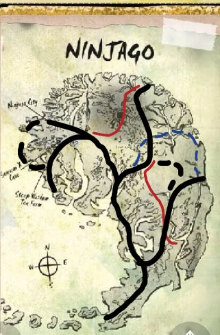 Ninjago railways map | Fandom
