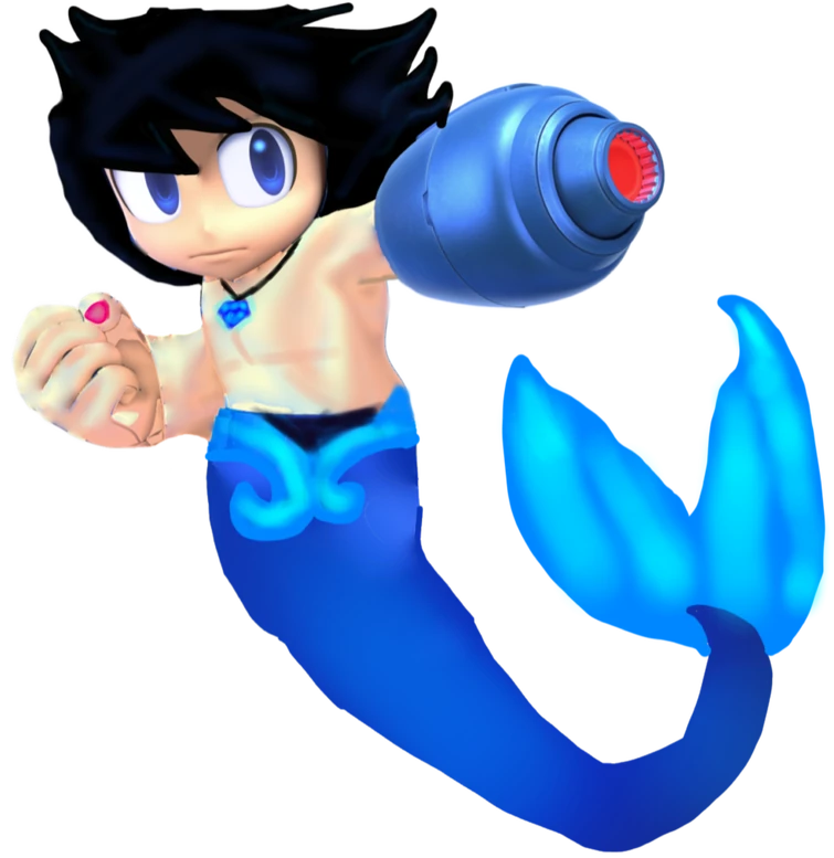 Merboy Megaman render | Fandom