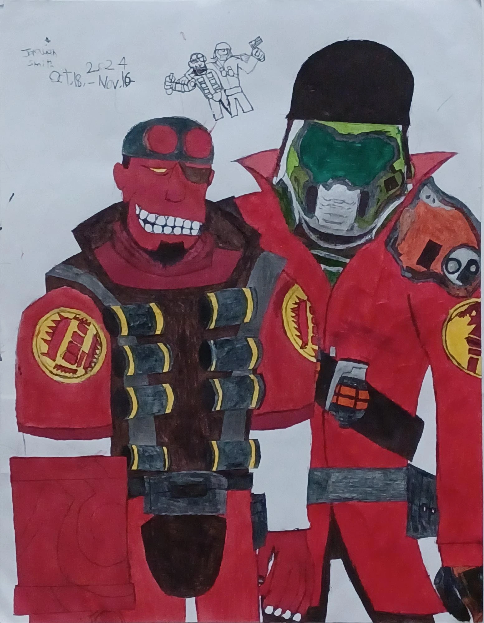 Doom Soldier & Demoboy. | Fandom