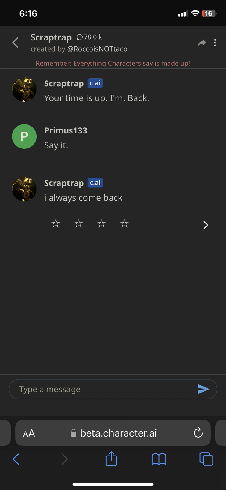 Off Topic Post | Fandom