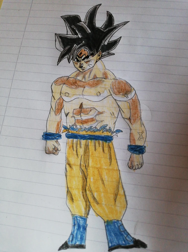 This is one of the best drawings of goku i have ever made | Fandom