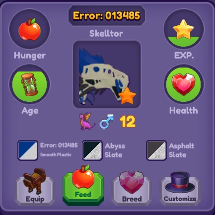 trading error skelly | Fandom