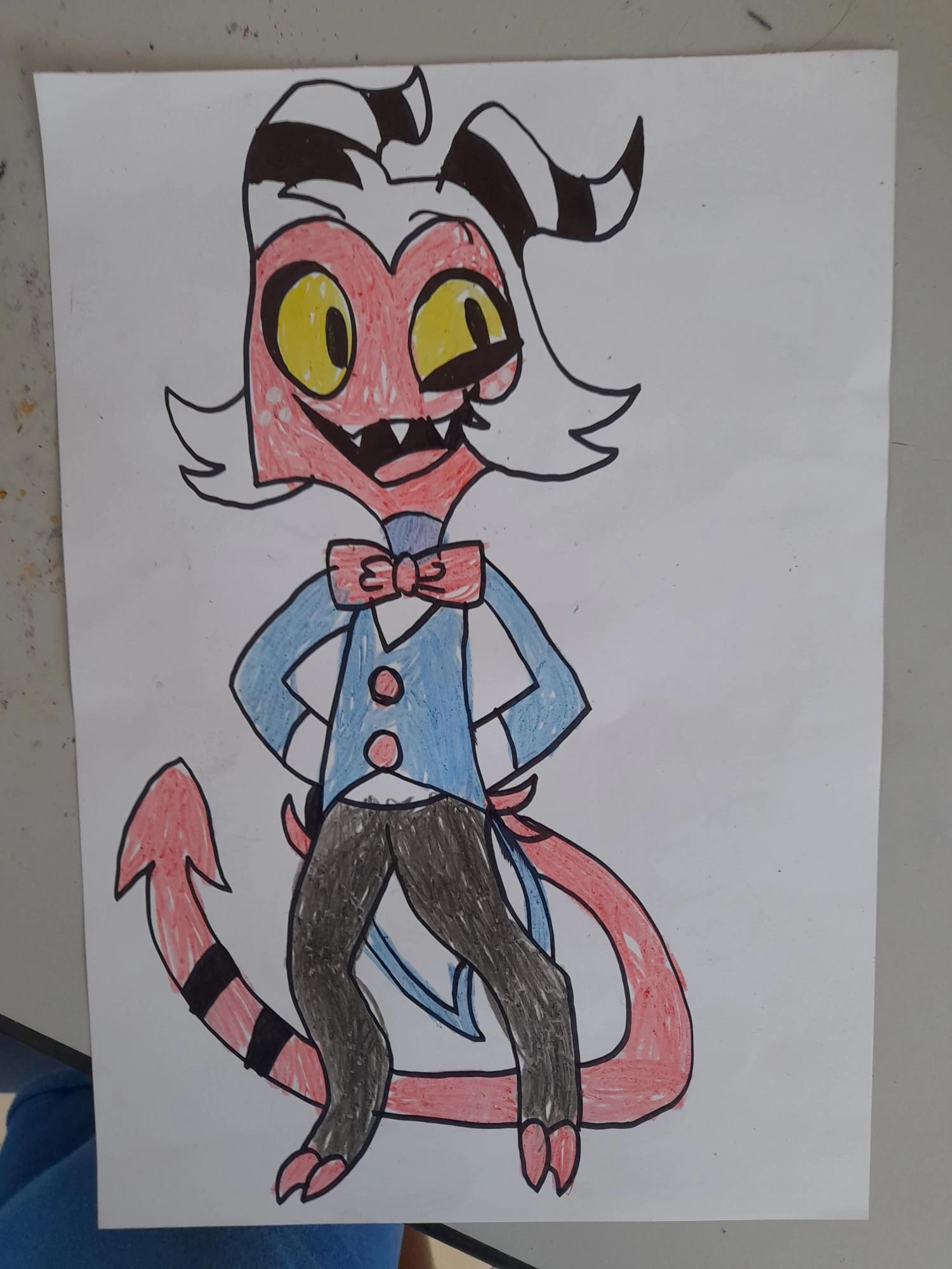 My drawing of Moxxie | Fandom