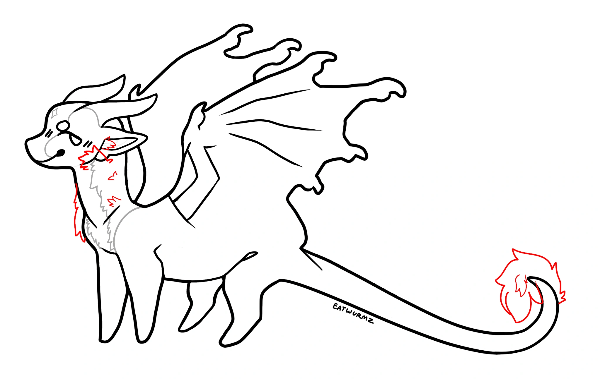 Wip for fluffy oc :] | Fandom