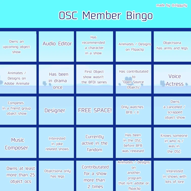 osc member | Fandom