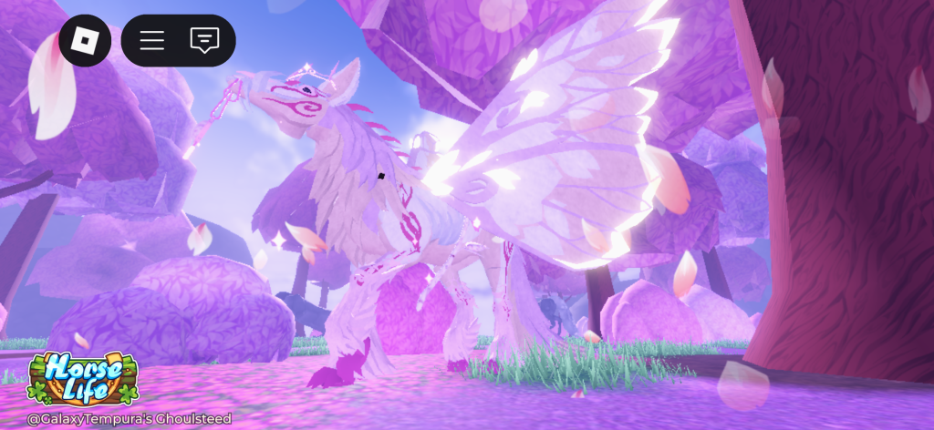 Sacrificed this ghoulsteed's fantasy wings for sakura wings | Fandom