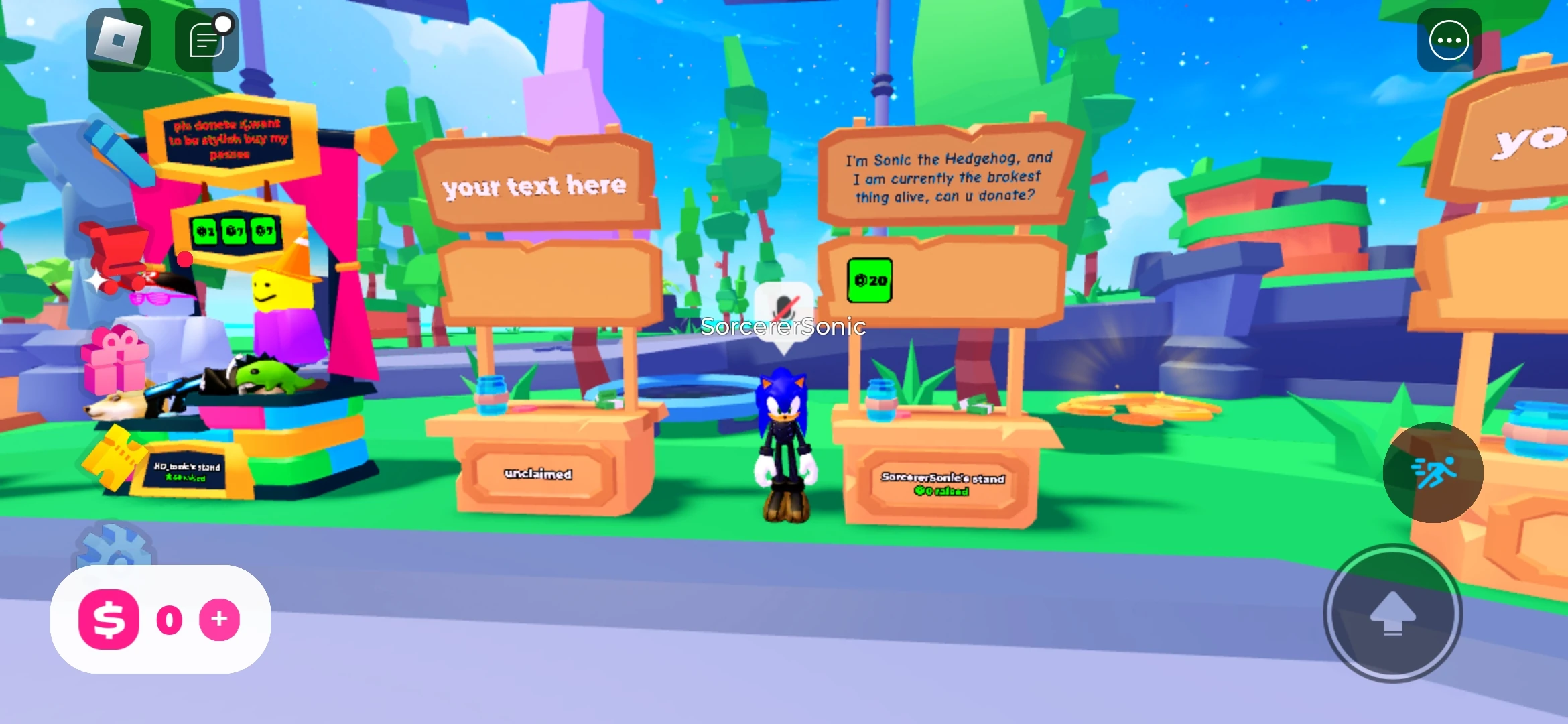 I'm over here begging for robux like a homeless person off the street ...